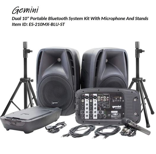 Complete Portable P.A. System – Murphy's Music